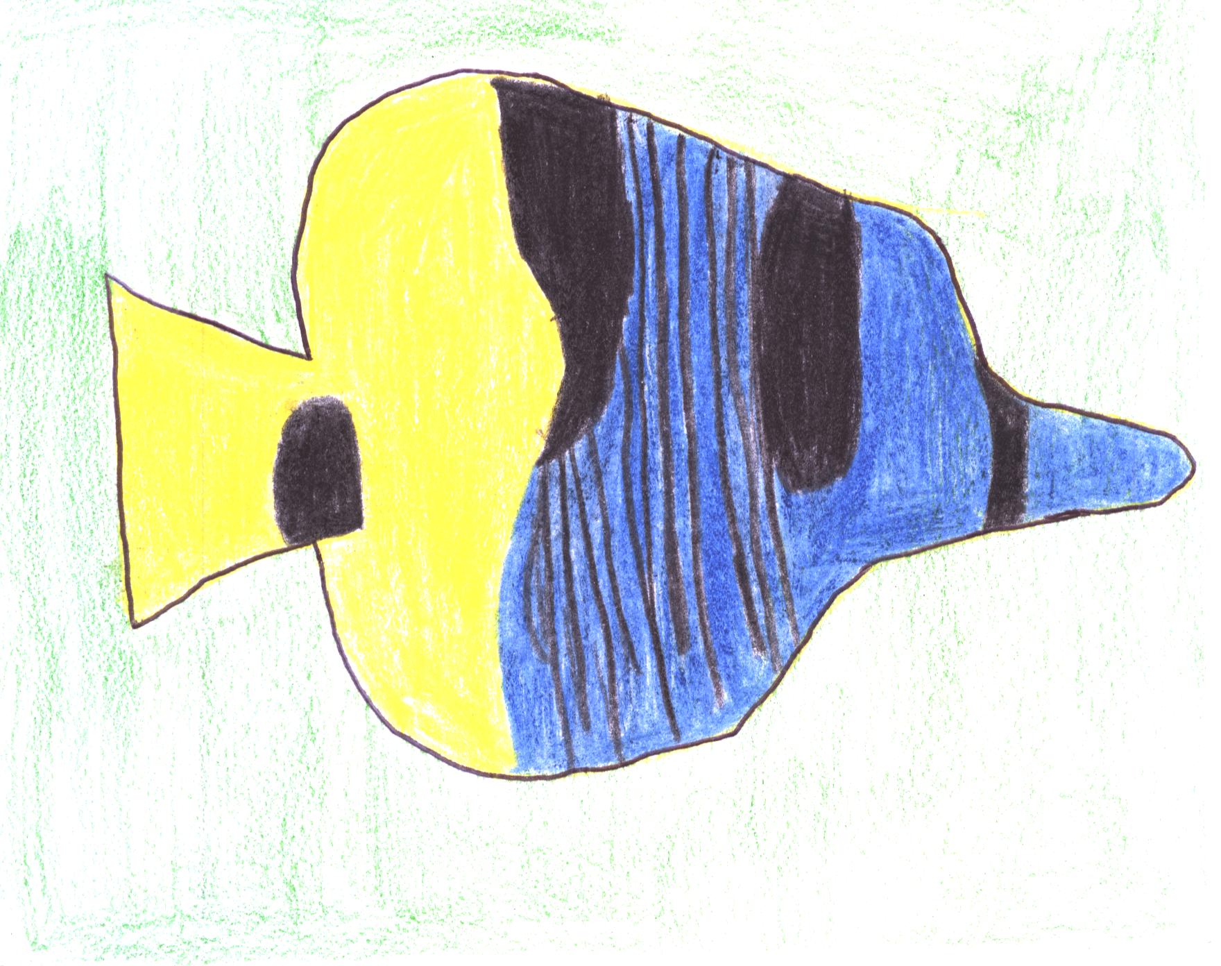 Ce2-Cm1-Cm2 de l'École Payen-Bacquet - Pelves - Petits poissons